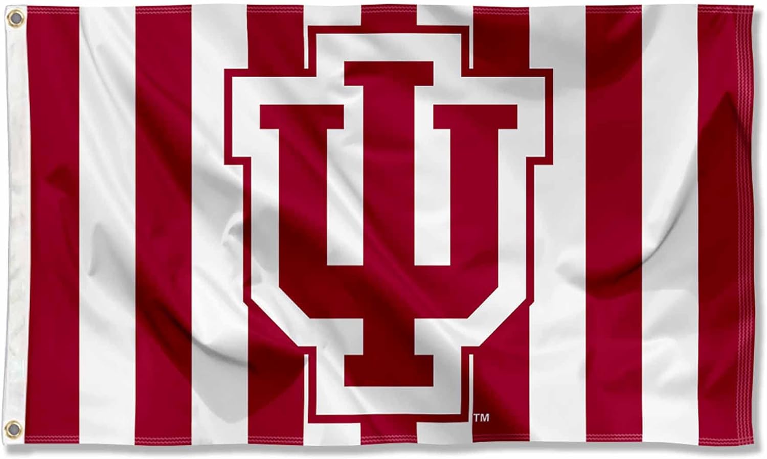 Amazon.com : College Flags & Banners Co. Indiana Hoosiers Candy Stripe ...