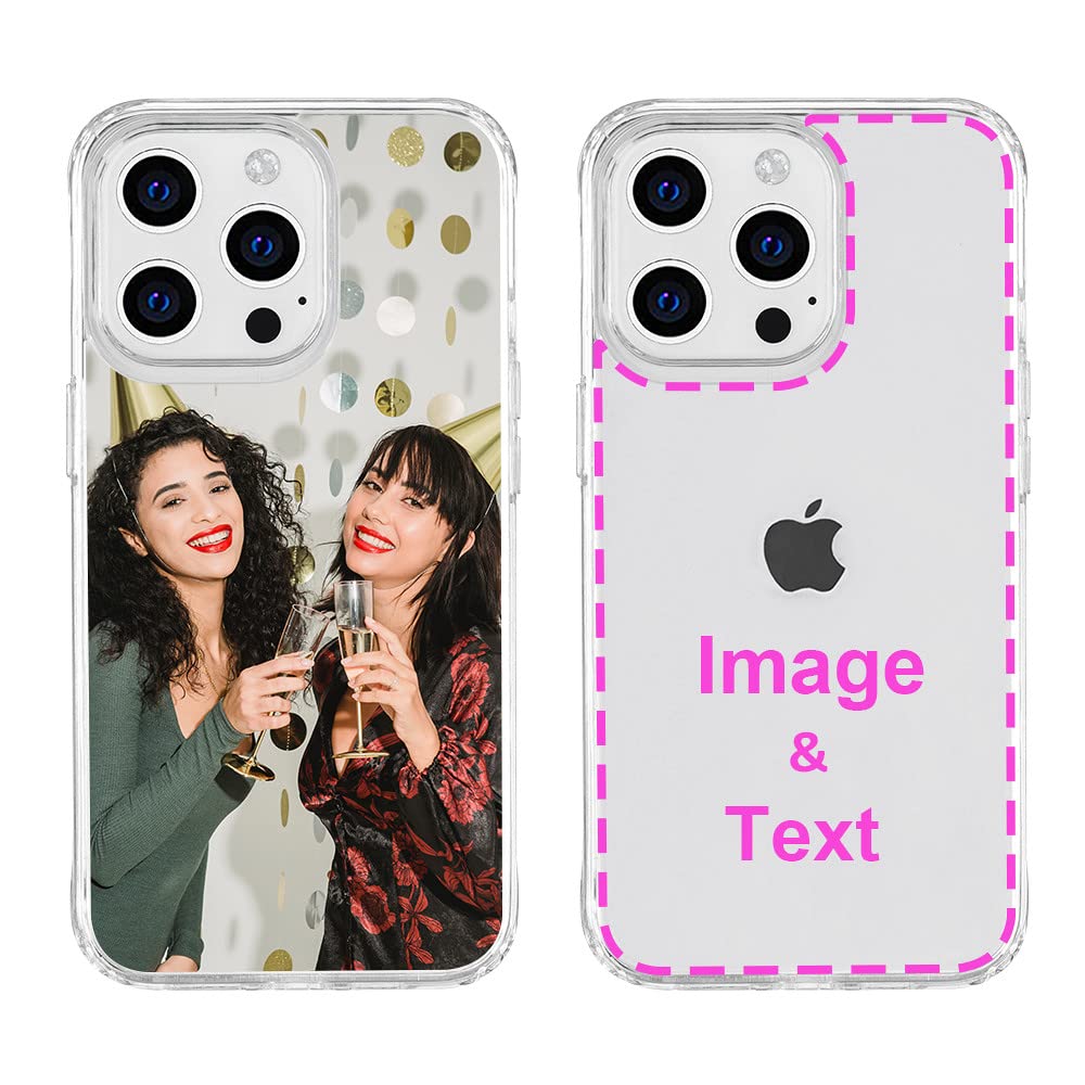 Amazon.com: MXCUSTOM Custom Phone Case for Apple iPhone 14 Pro Case, Customized Personalized ...