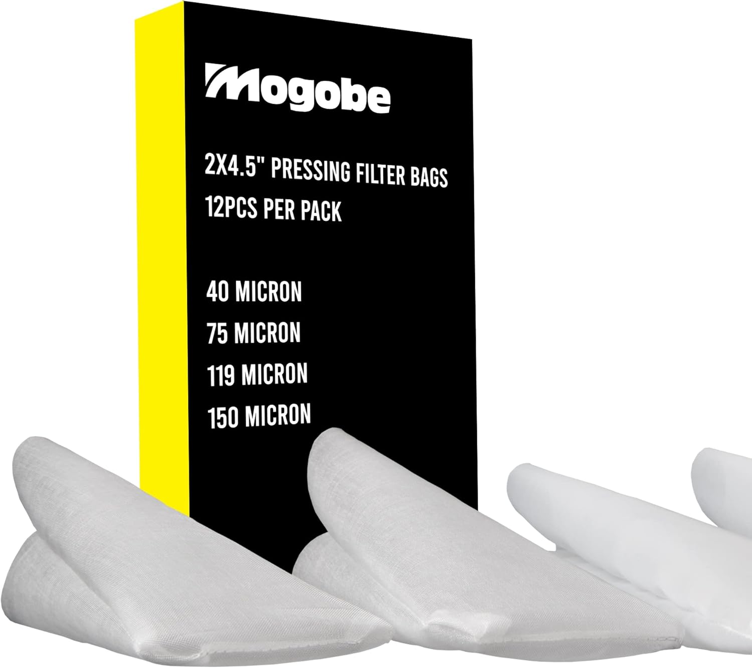Amazon.com: 2x4.5 Inches Nylon Pressing Filter Bags, 12pcs Per Pack on ...