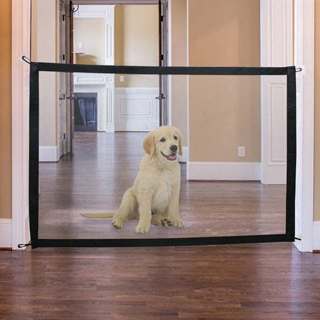 Lyla Pet Dog Mesh Gate Safe Guard Pets Baby Safety Net Fence Enclosure ...