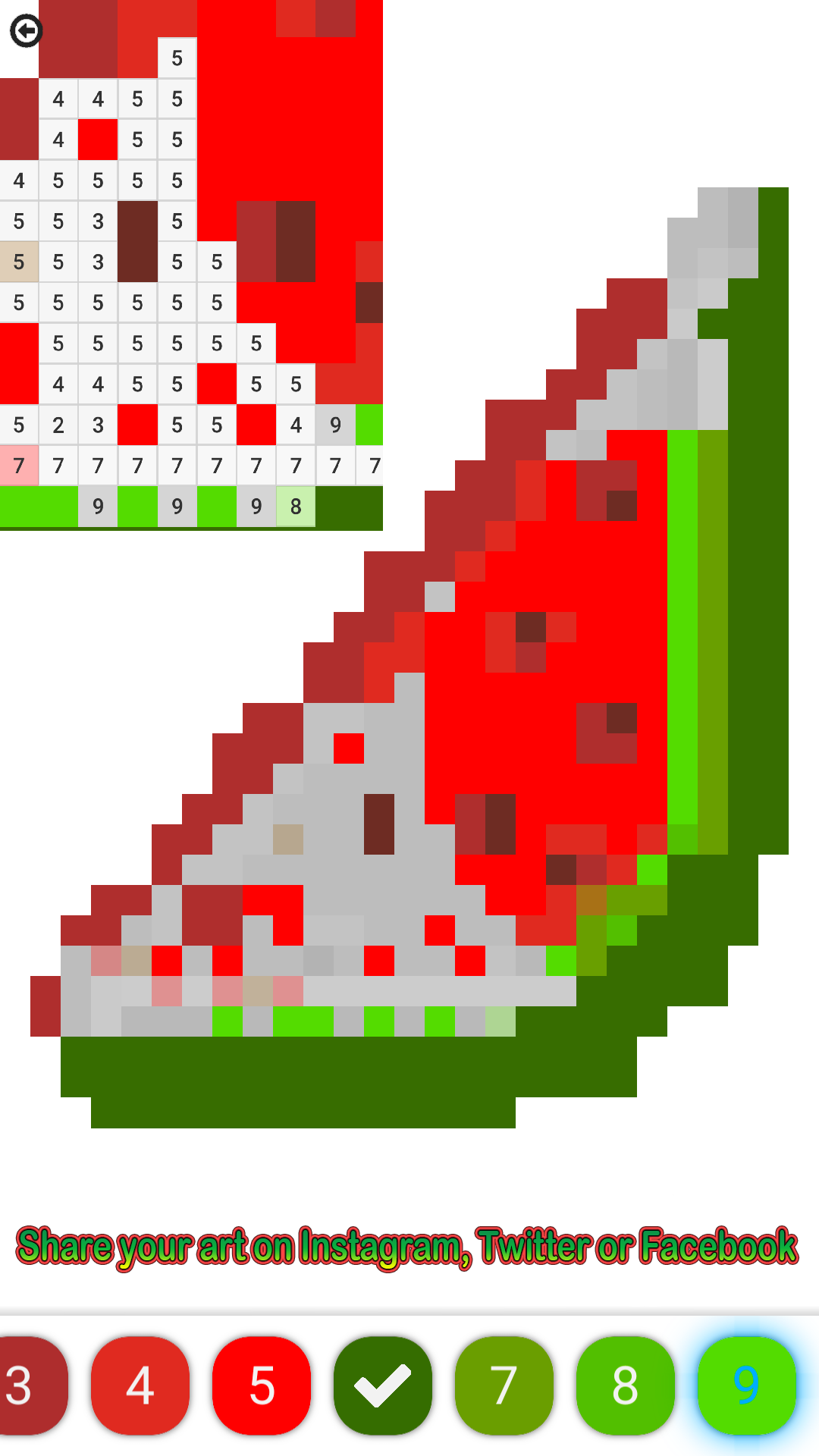 Coloring By Numbers Pixel Art Color Fun Book - App on Amazon Appstore