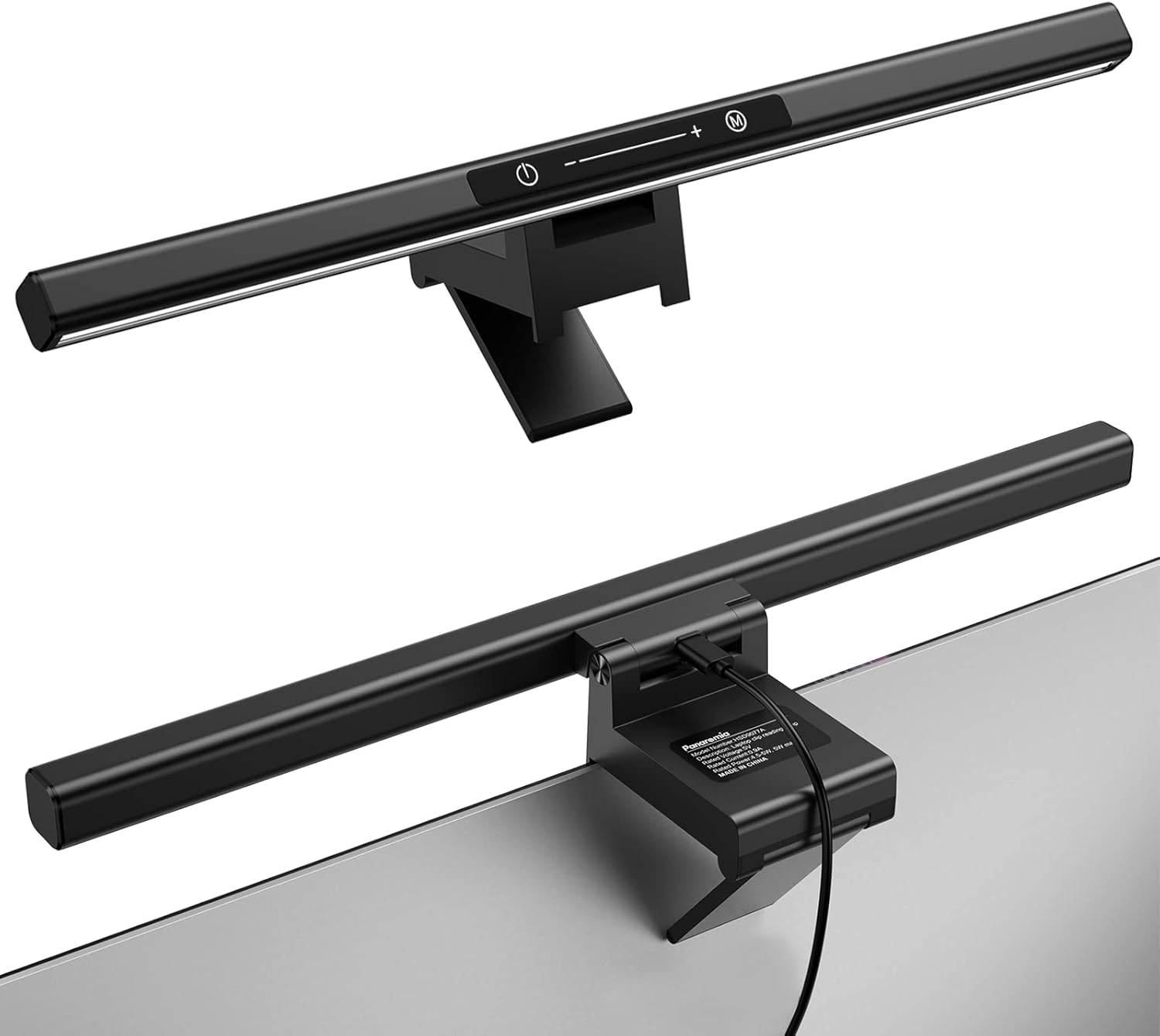 Panaromia Monitor Light Bar, LED Computer Light for Eye Caring, USB ...