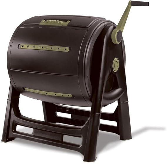 Amazon.com : Keter Dynamic Compost Bin : Compost Tumbler : Patio, Lawn ...