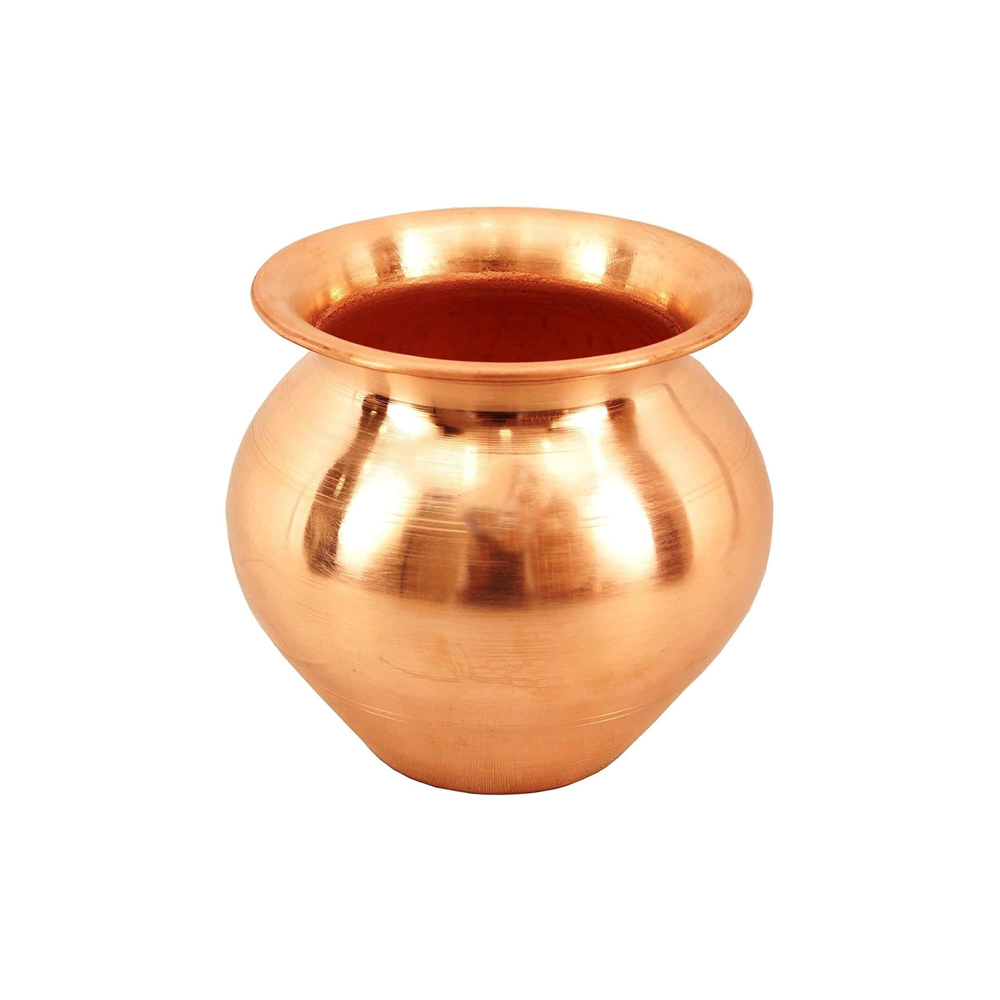 IDEAL PRIME Rust Proof Pure Copper Lota/Kalash 500 ml | Traditional ...