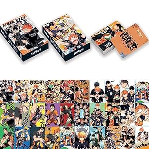 Pretocter 30 Pcs Anime Haikyuu Mini Postcard Cards Set Haikyuu Lomo ...