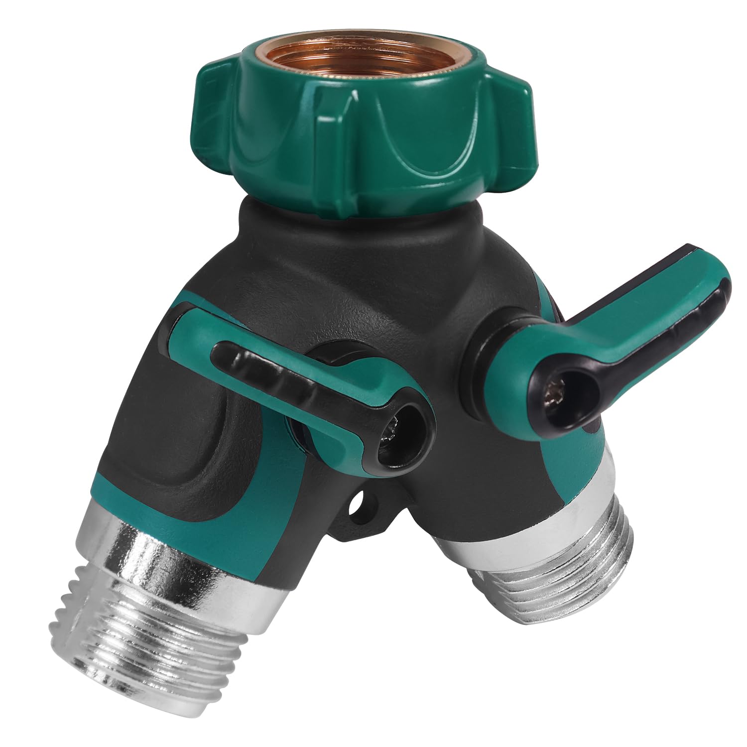 Amazon.com: Sunifier Garden Hose Splitter 2 Way Heavy Duty Metal Water ...
