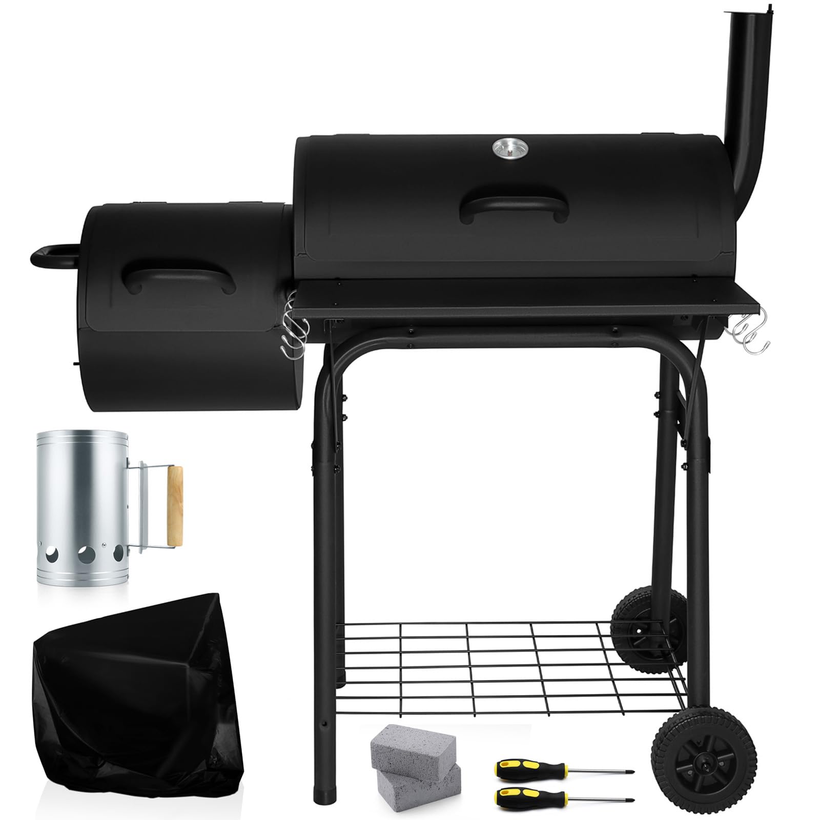 Snapklik.com : 445 Square Inches Charcoal Grill