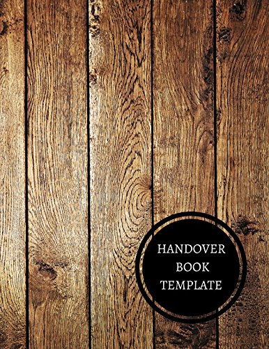 Handover Book Template: Handover Log: For All, Journals: 9781521712566 ...