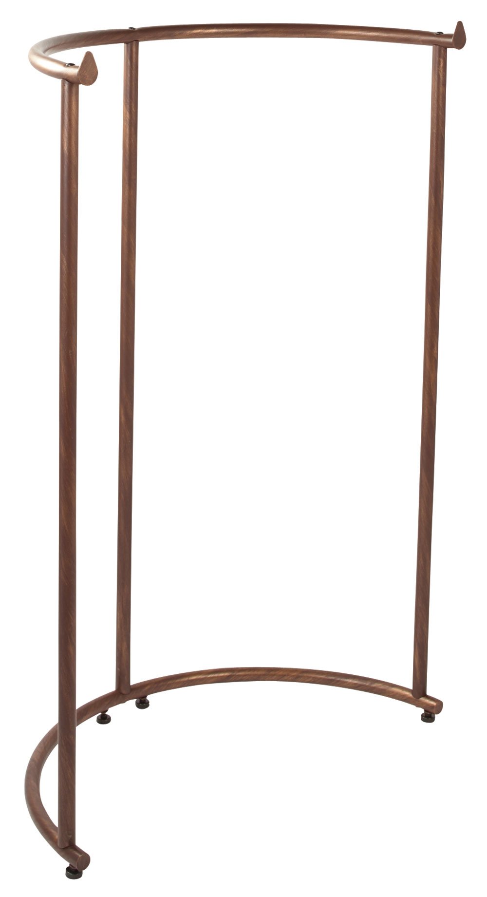 Amazon.com: SSWBasics Boutique Cobblestone Half Round Clothing Rack ...