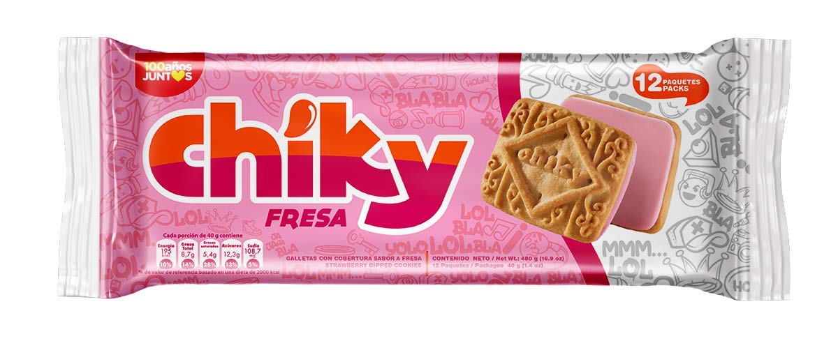 Pozuelo Chiky – Paquete variado de galletas Incluye chocolate, fresa ...