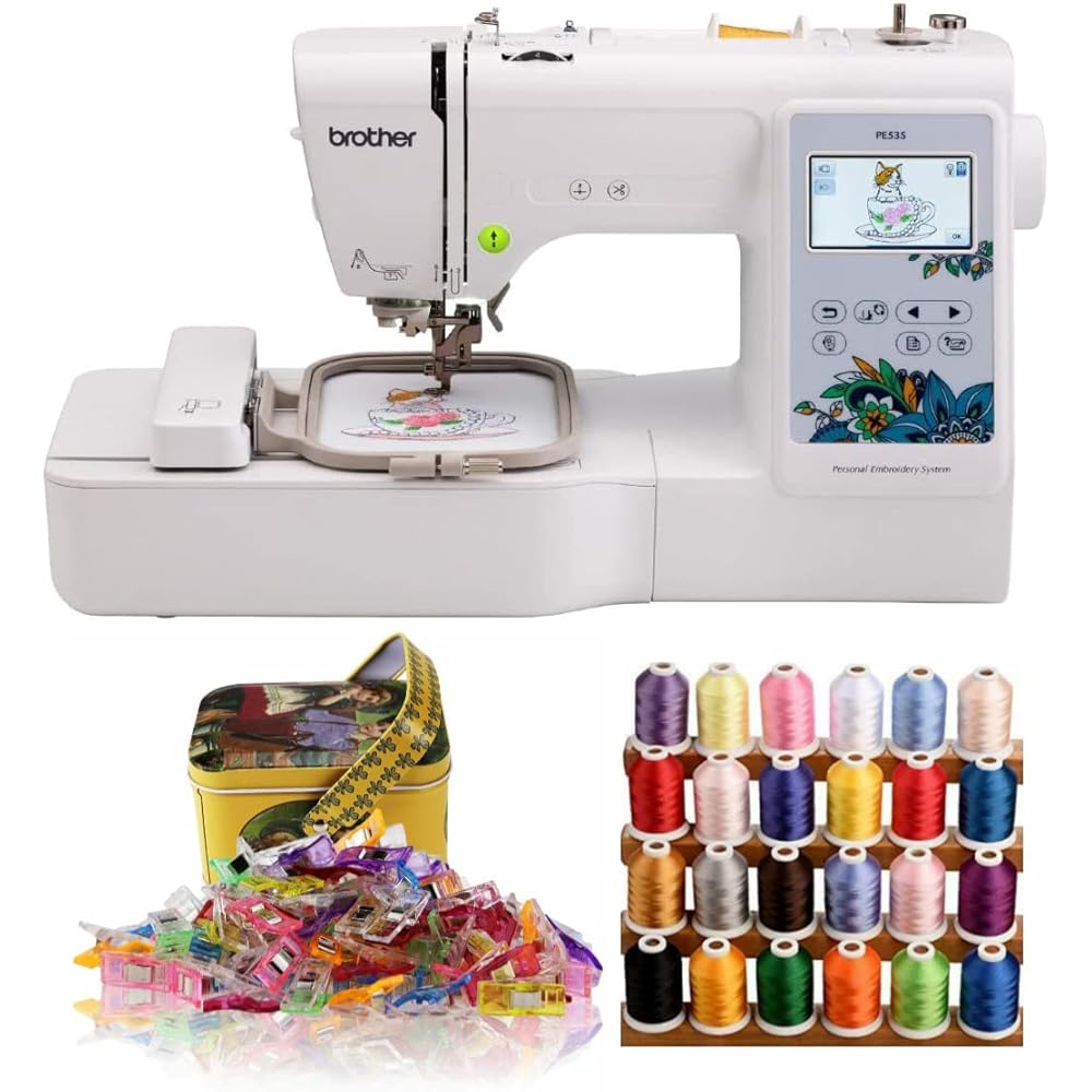 $18/mo - Finance Brother PE535 4x4-Inch Embroidery Machine with ...