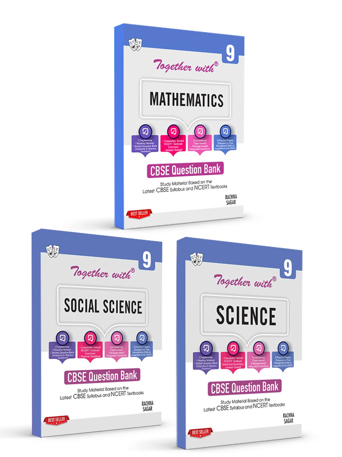 Buy Rachna Sagar CBSE Question Bank Class 9 Mathematics, Science ...