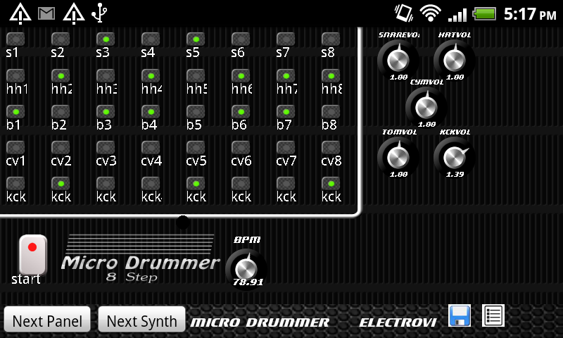 MicroDrummer Microsynth - App on Amazon Appstore