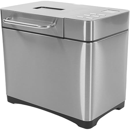 Buy Bread Maker, Large 17-in-1 Bread Machine, 2.2lb Stainless Steel ...