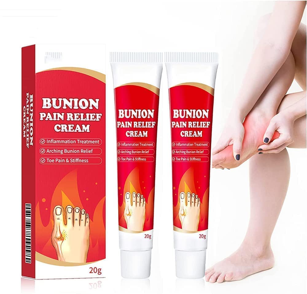 Gbccnm 2 Pcs Bunion Toe Stiffness Relief Cream Bunion Pain | Desertcart ...