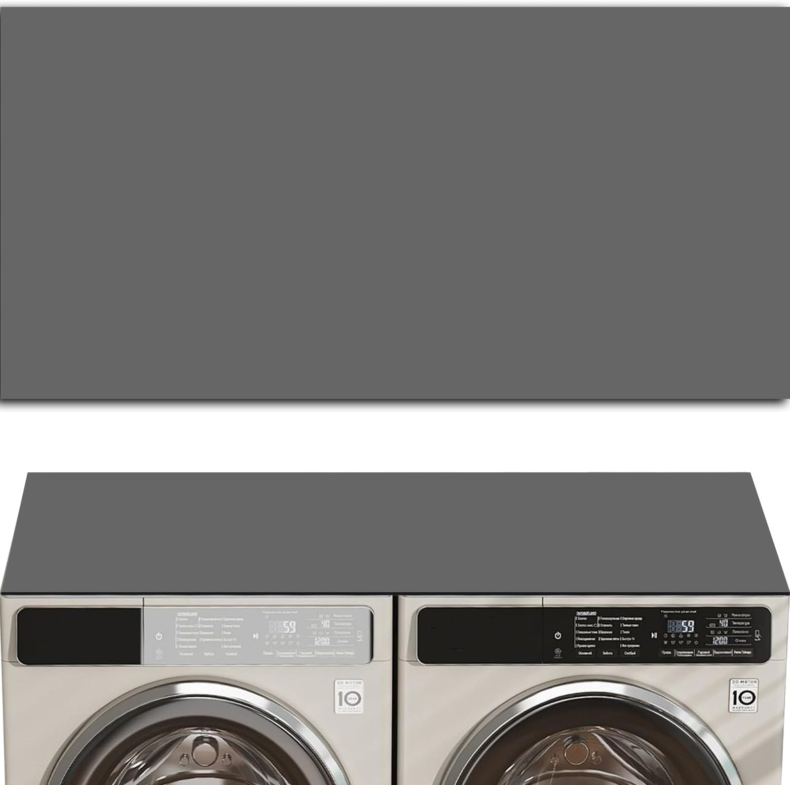 Amazon.com: KMIYIVI Washer and Dryer Covers for the Top, 51.2" x 25.6 ...