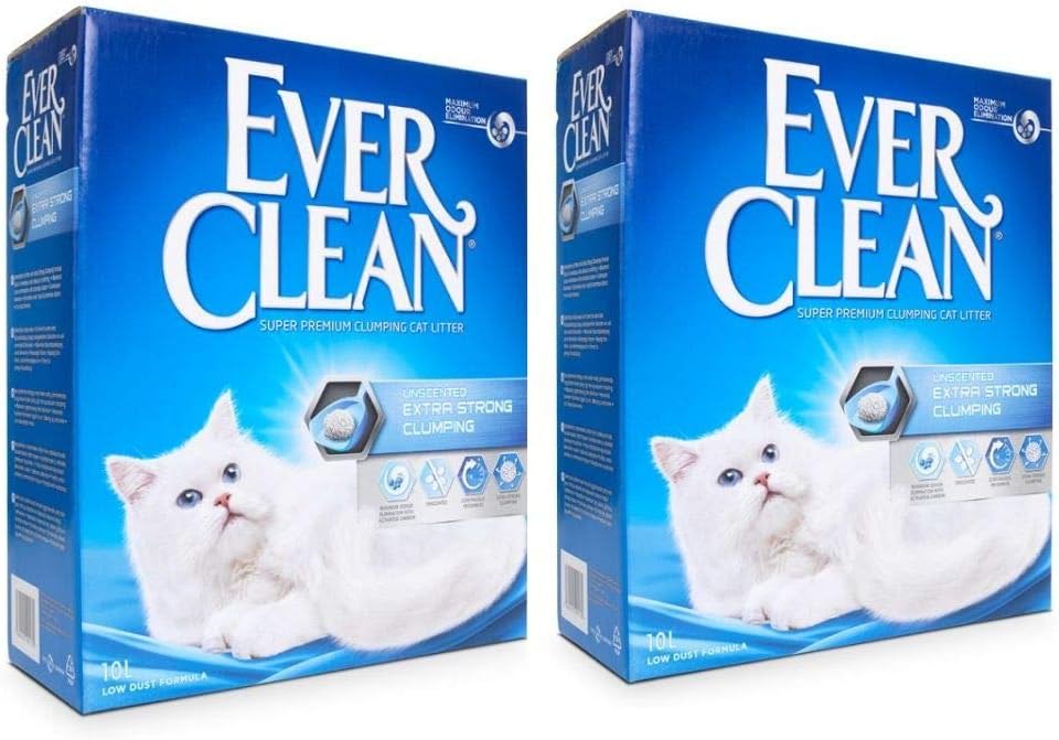 Ever Clean Cat Extra Strong Clumping Scented Litter, 6 Litre : Amazon ...