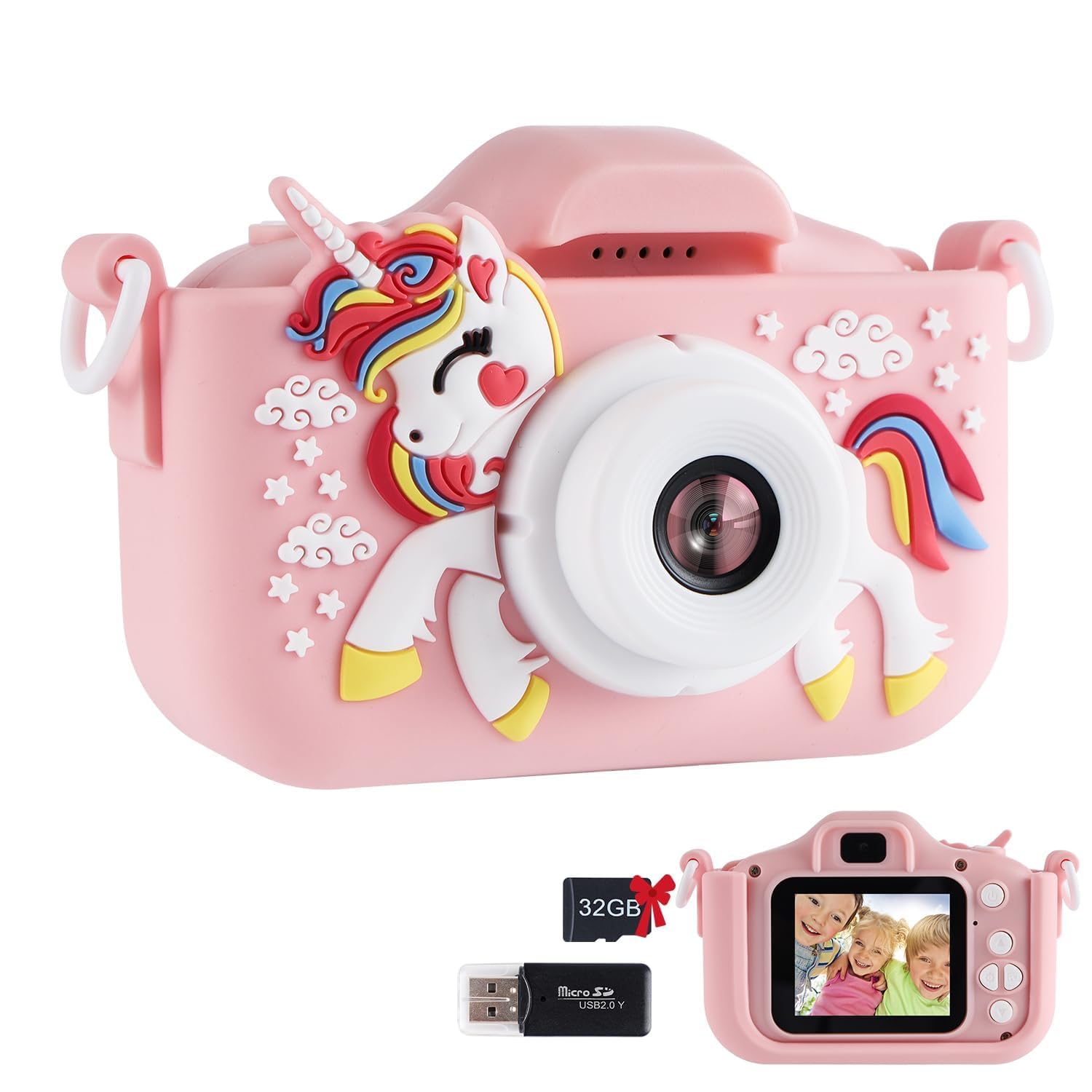 Amazon.com: Kids Camera Toys Christmas Birthday Gifts for Boys and ...