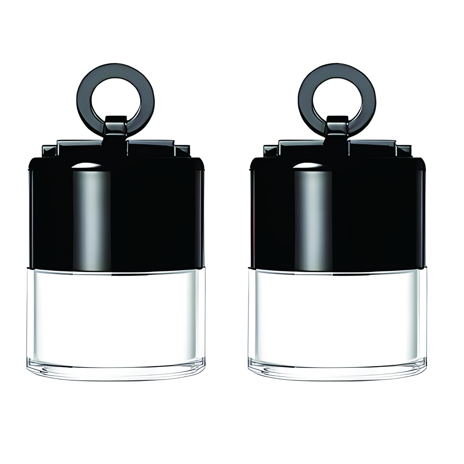 Amazon.com: 2Pcs 10 Gram Plastic Powder Case Plastic Loose Powder ...