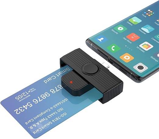 Amazon.com: Type C CAC Reader, DOD Military USB C Common Access CAC ...