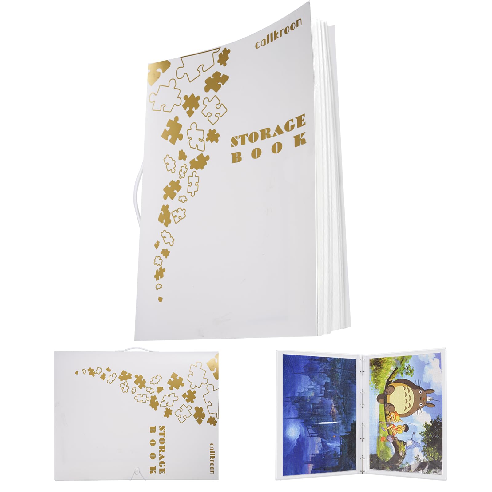 Callroon Puzzle Storage Folder 33.4x26.3 Inch, Holds 1000 Piece Puzzles ...