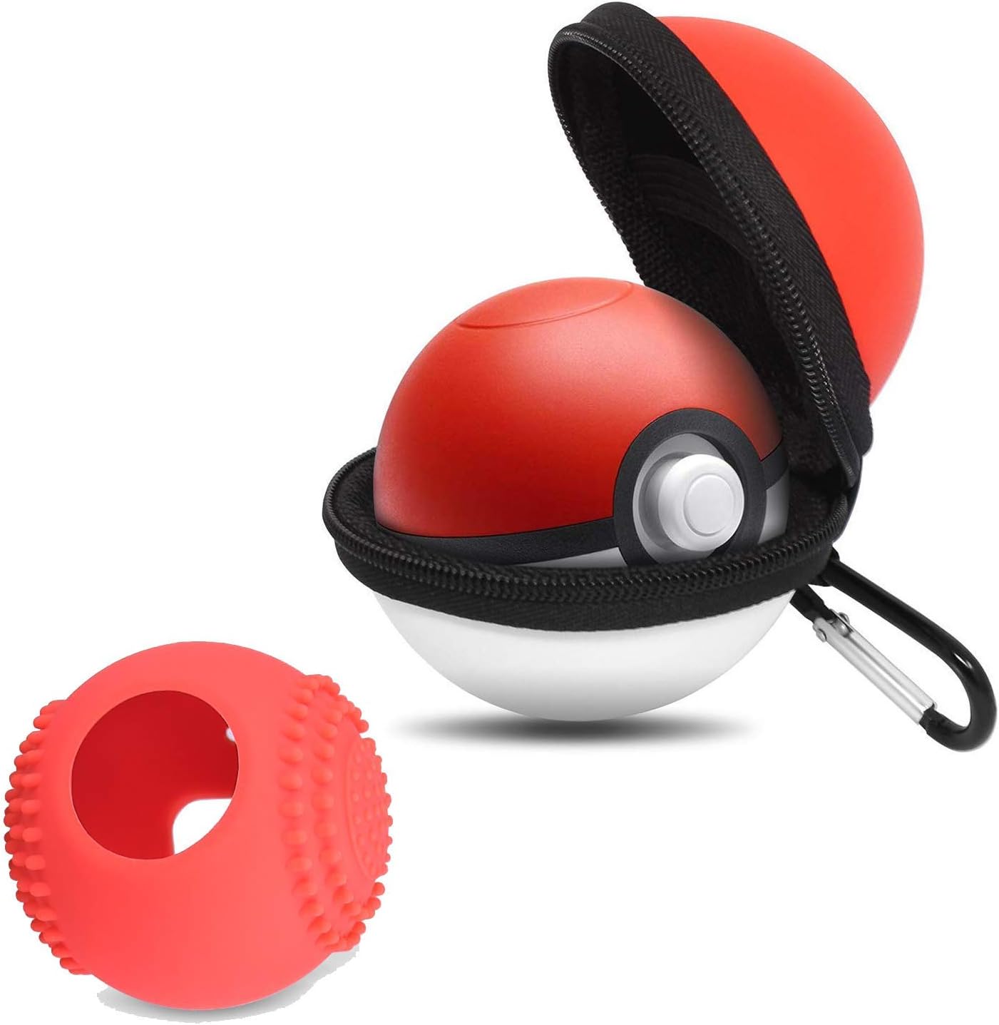 Carrying Case for Nintendo Switch Pokeball Plus Controller, Silicone ...