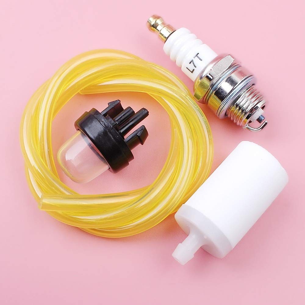 Buy Meipa Time Fuel Filter Primer Bulb Spark Plug 3mm x5mm Fuel Line ...