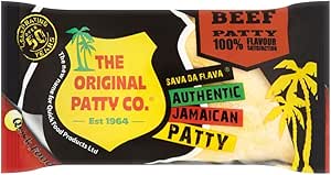 The Original Patty Company Beef Jamaican Patty 140g : Amazon.co.uk: Grocery