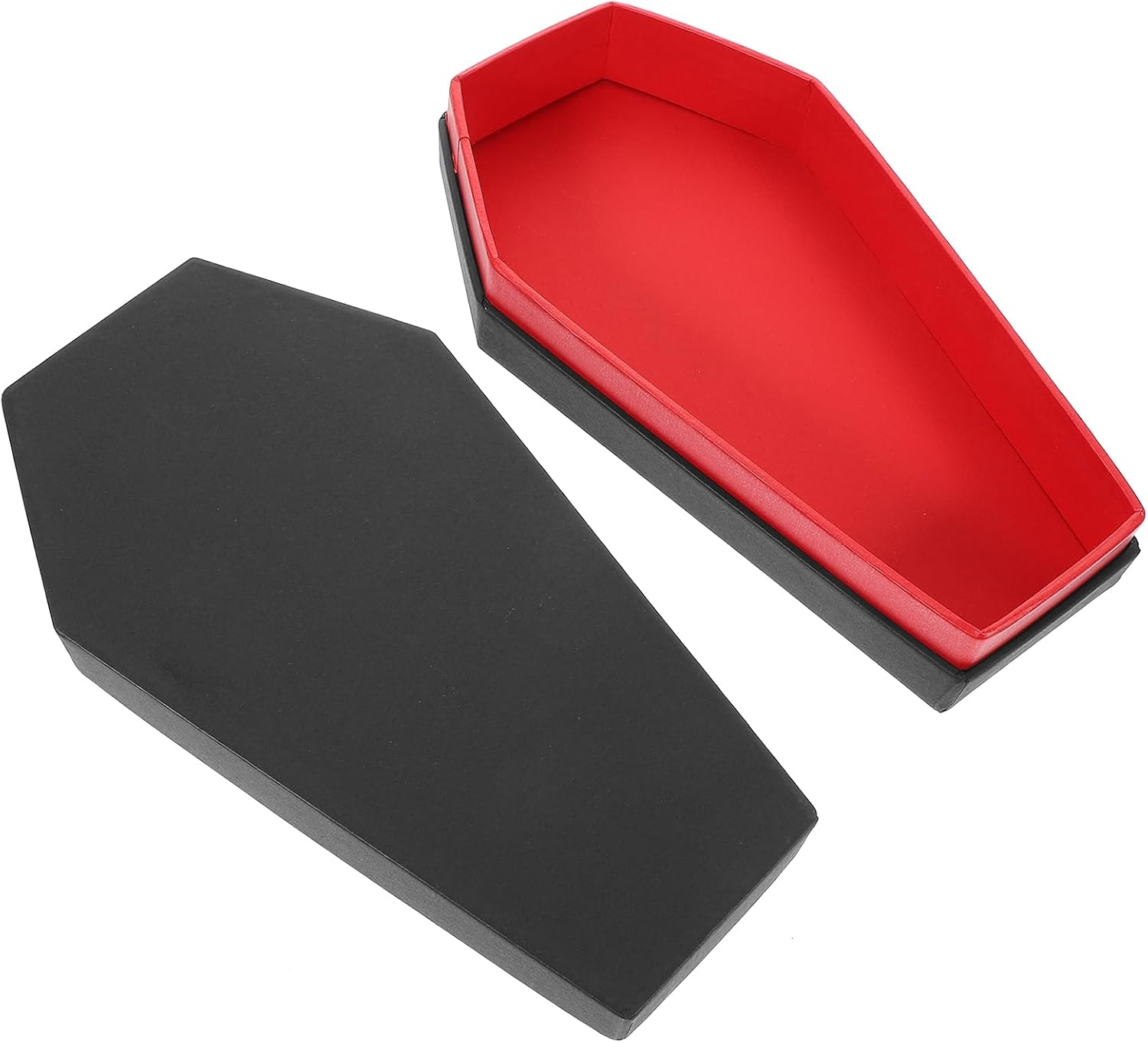 Amazon.com: LOGOFUN Halloween Coffin Shape Jewelry Box Mini Paper ...