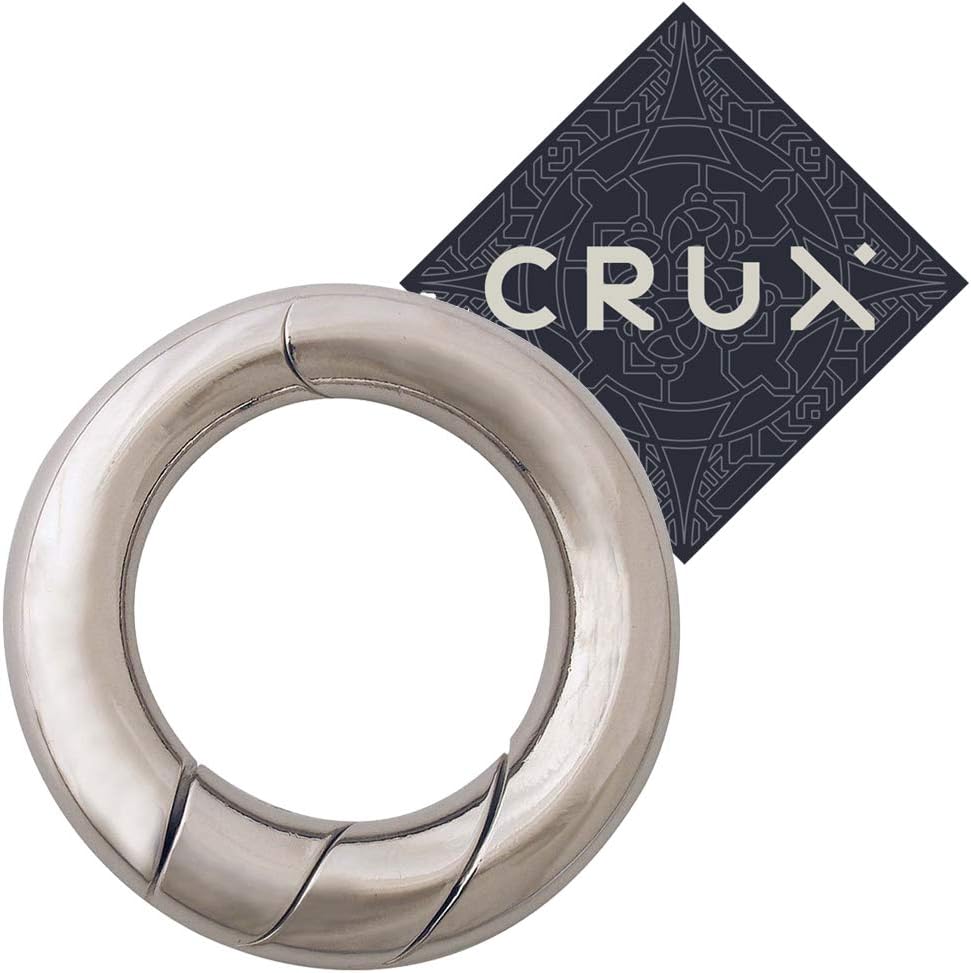 Hanayama Cast Loop Puzzle – Level 1 of 6 – Easy – Includes Crux Sticker ...