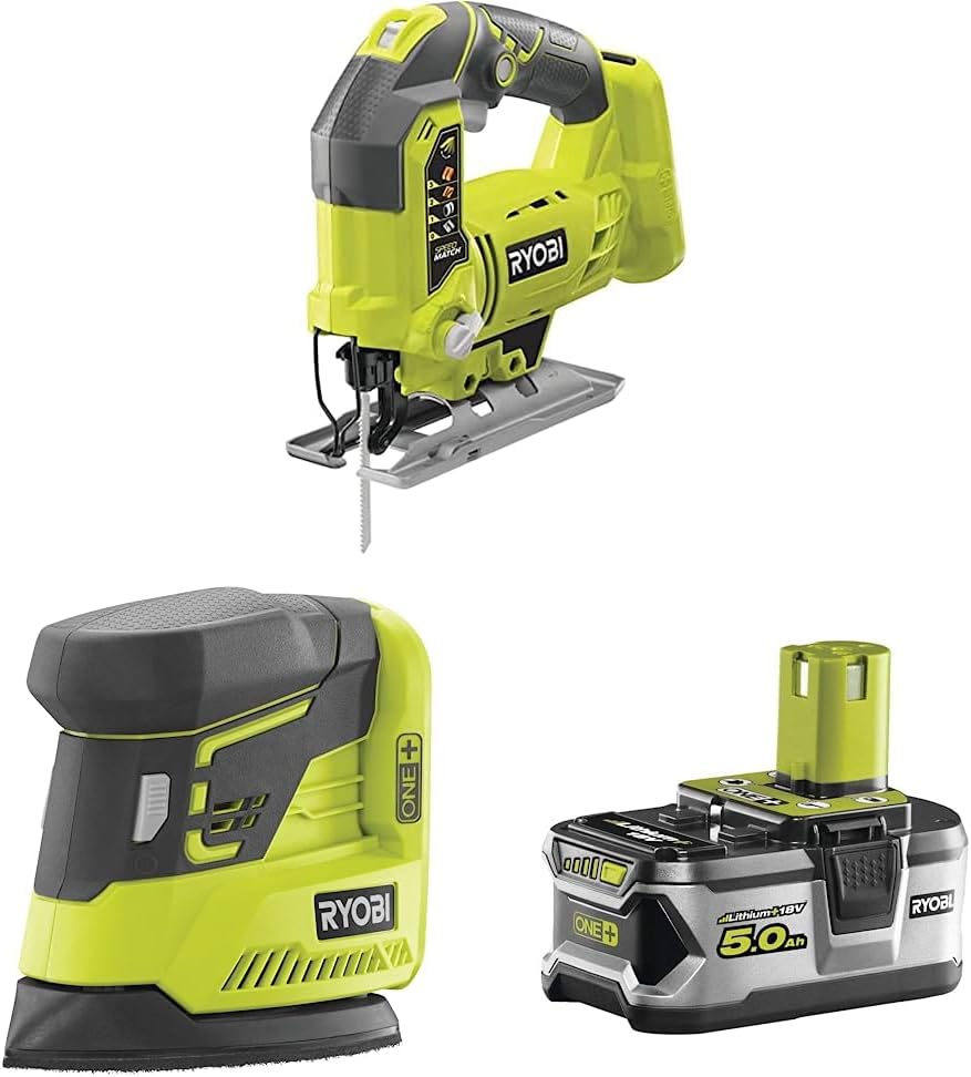 Ryobi R18JS-0 ONE+ Jigsaw with LED, 18 V (Body Only) - Green/Grey ...