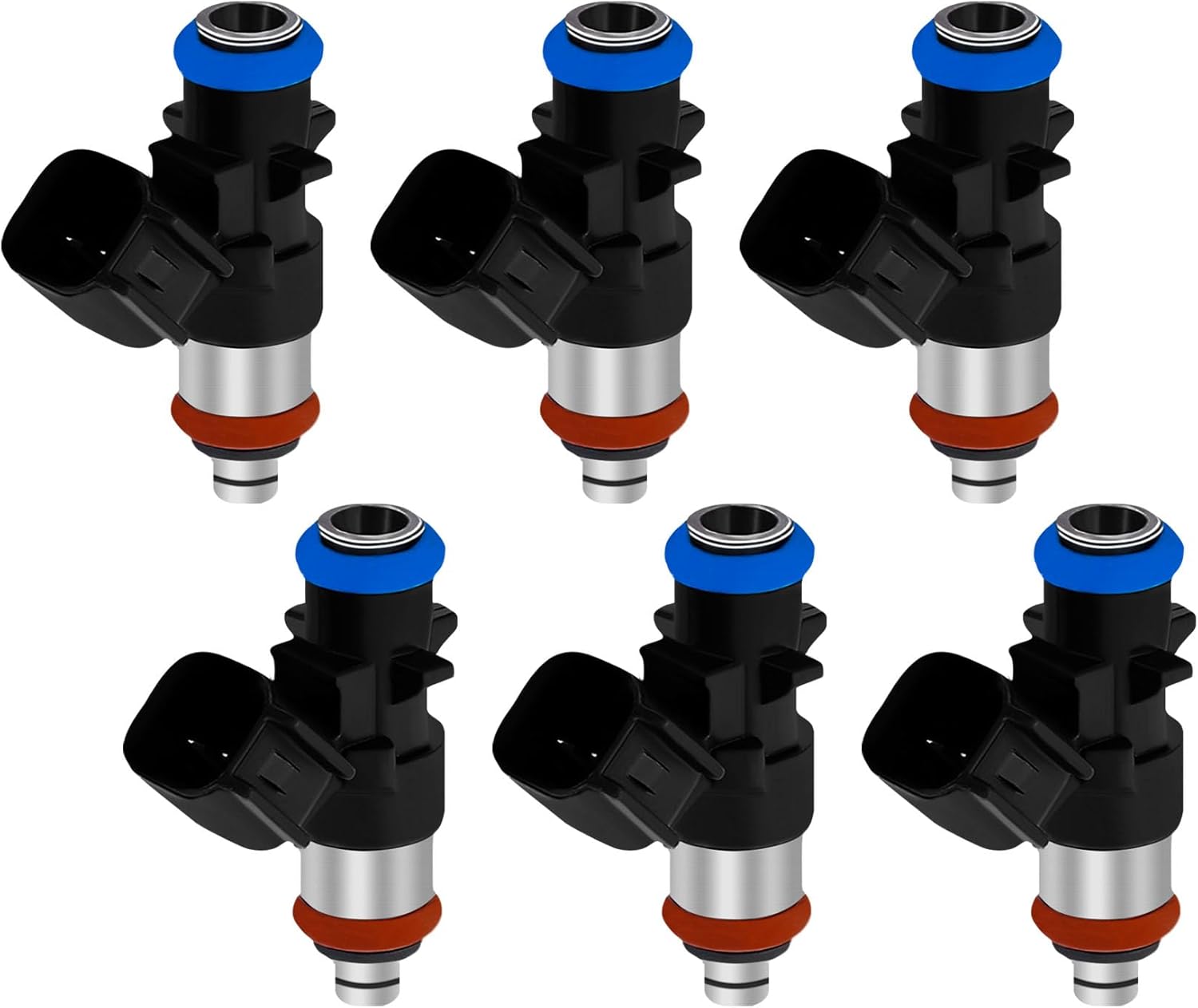 Amazon.com: MOSALTL 6 Pcs0280158233 Fuel Injector FJ1147 62410 Fits For ...