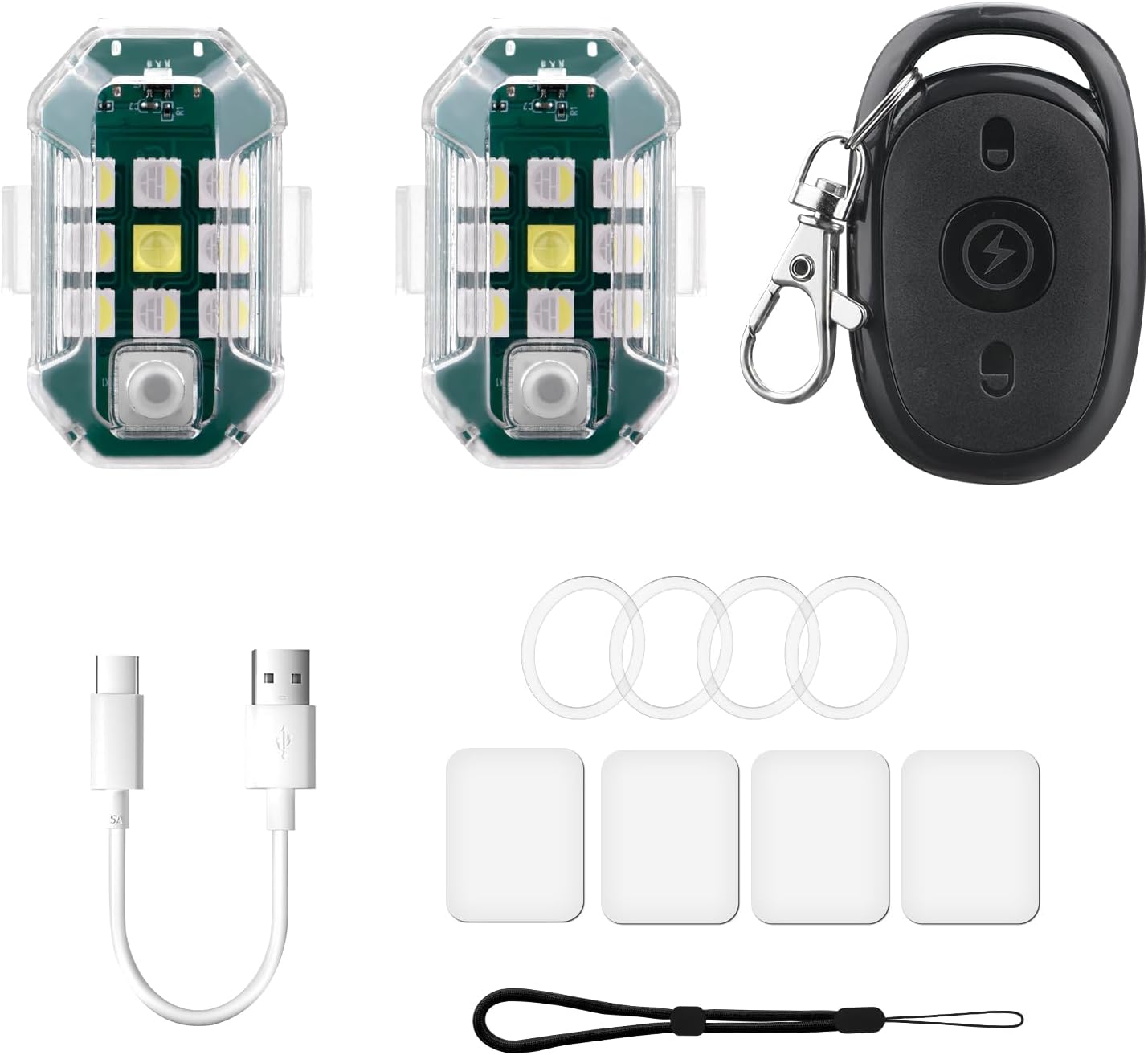 Amazon.com: Drone Wireless LED Strobe Light,High Brightness Flight Anti ...