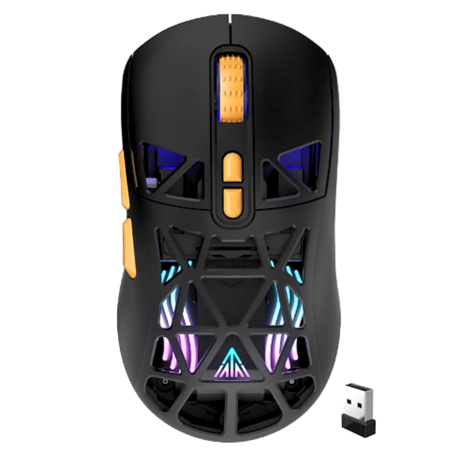 Amazon.com: SOLAKAKA SM802 Pro Wireless Gaming Mouse,24000 DPI,Tri-Mode ...