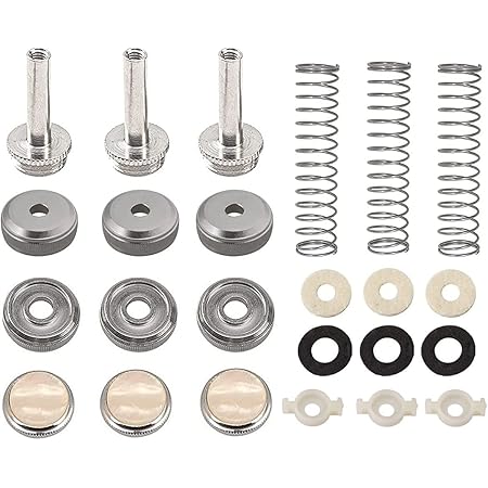 Amazon.com: TUOREN Trumpet Valve Sytem Replacement Parts include ...