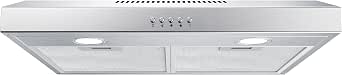 FIREGAS 60 cm Visor Cooker Hood with Brushless Motor, Stainless Steel ...