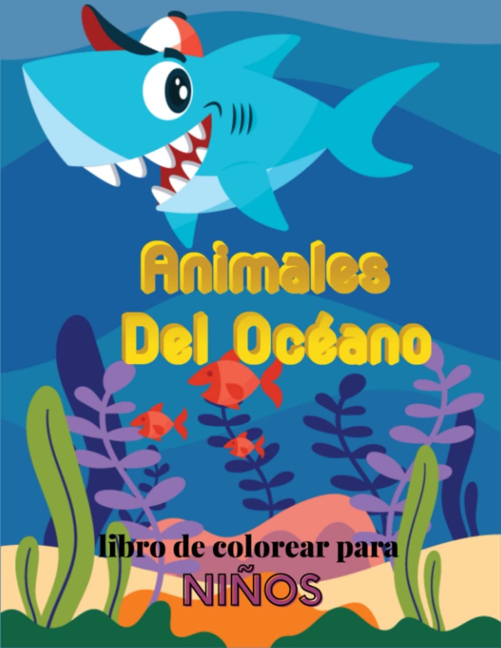 Buy Animales Del Océano libro de colorear para niños: libro para ...