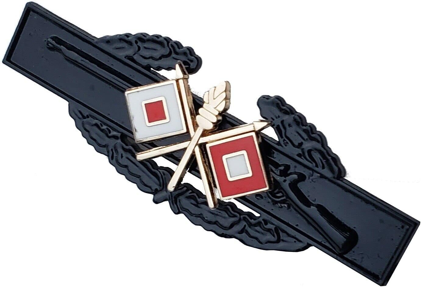 Amazon.com: Signal Corps Subdued Combat Infantry Airborne Badge Army ...