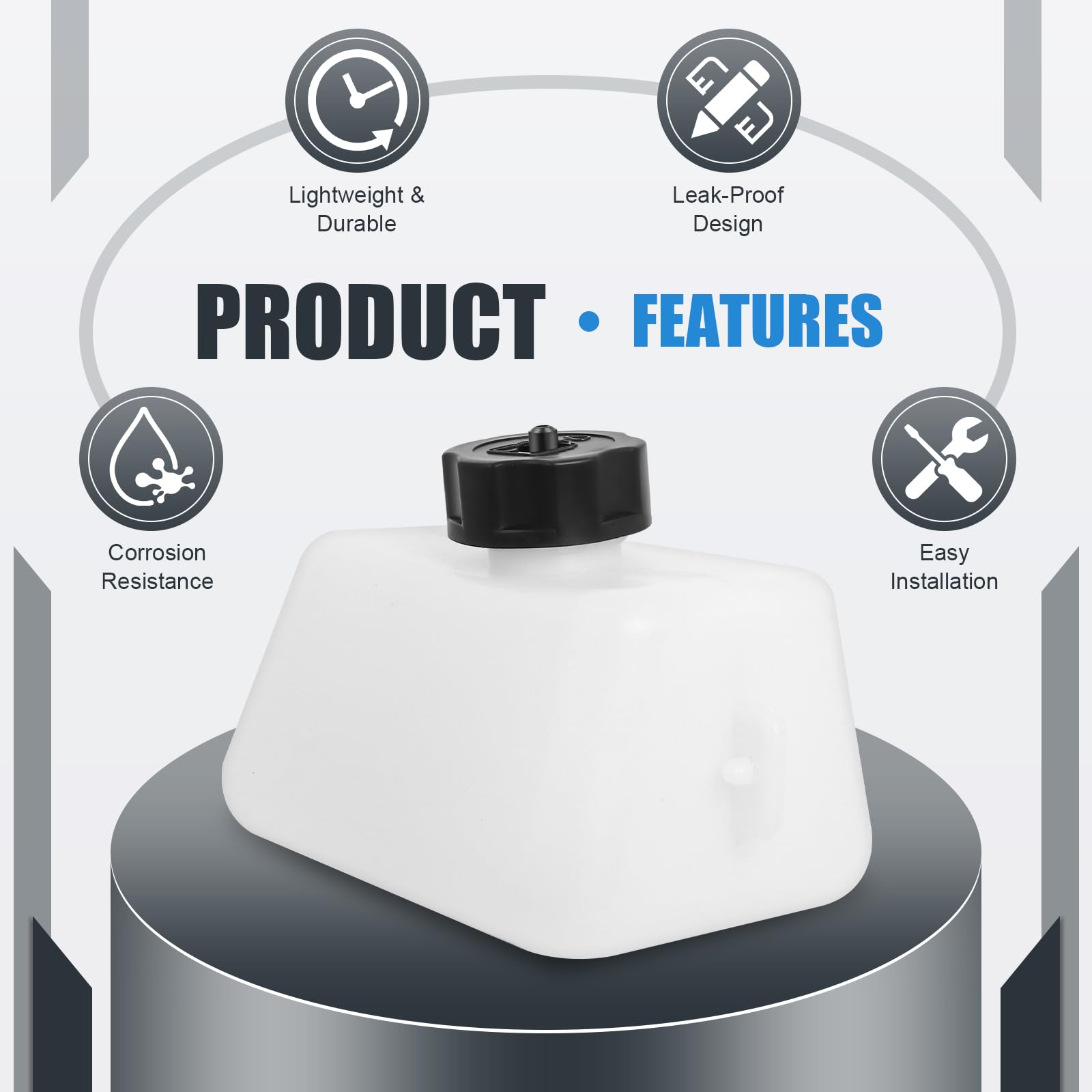 Snapklik.com : Mini Bike Gas Tank For Quad Dirt Pocket Atv Scooter 2 ...