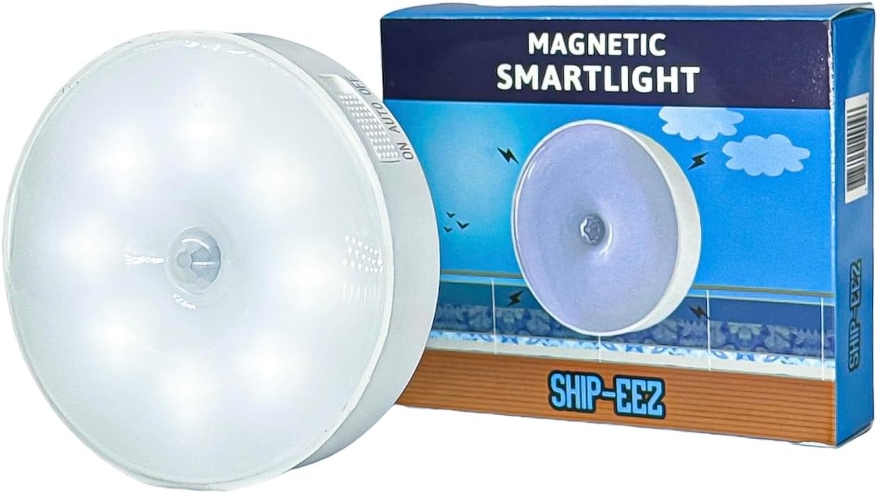 Motion Sensor Light Indoor [Powered Battery Operated Lights] Magnetic ...