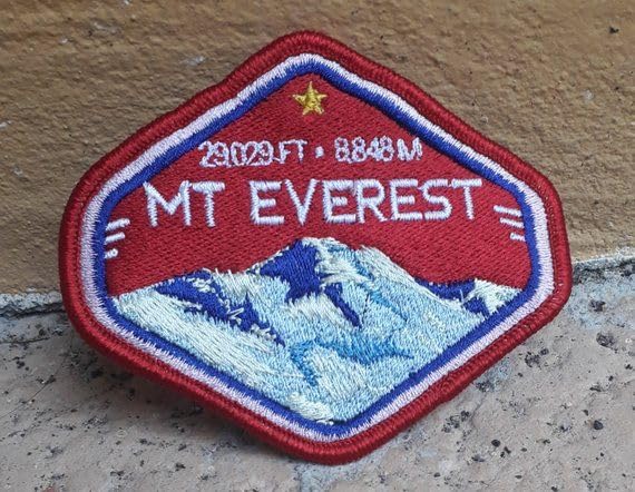 Mount Everest EMBROIDEY Patch 4 INCH SEW Patch #004 : Amazon.in: Bags ...