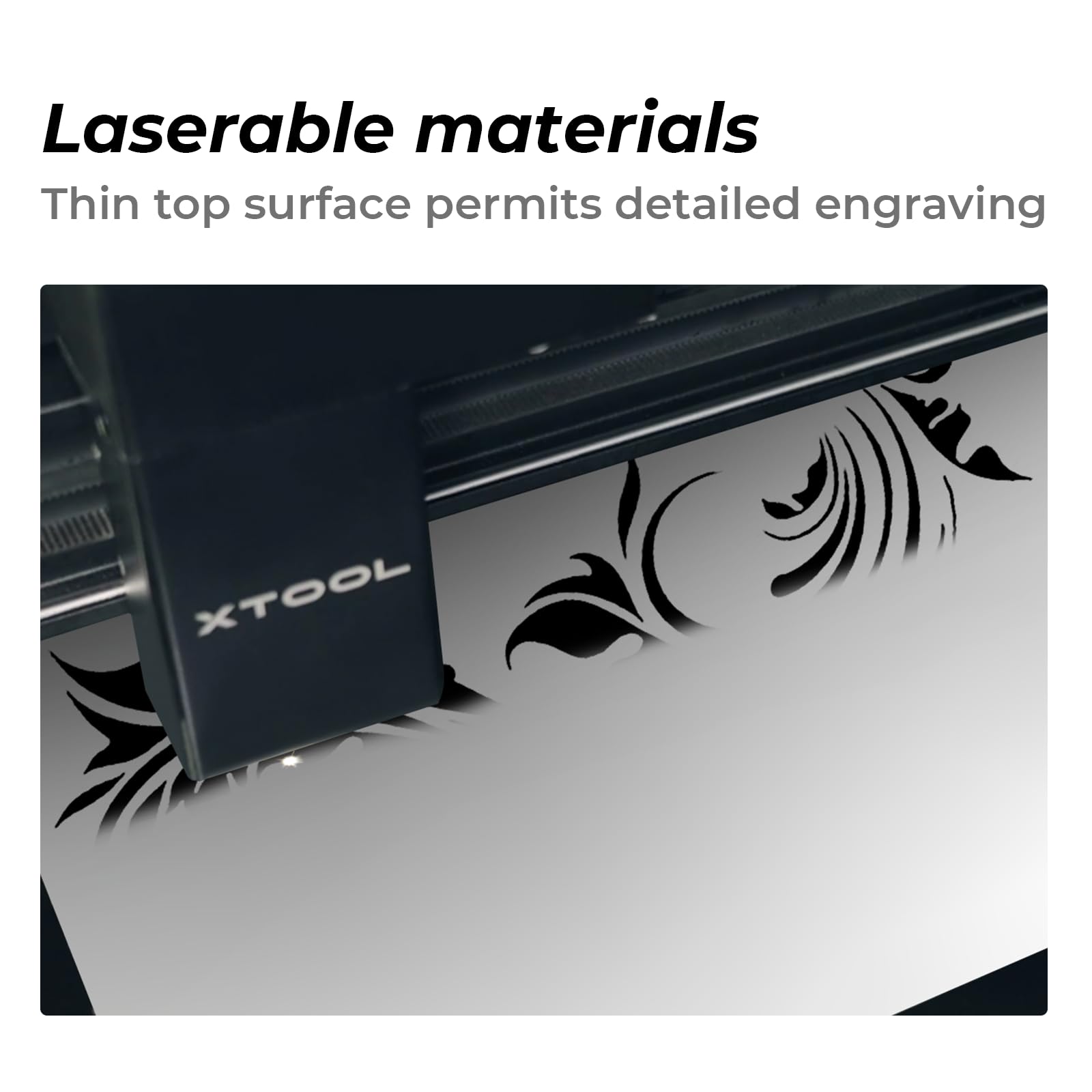 Snapklik.com : xTool Laser Engraving Double Color Plastic Sheet, 11.73 ...