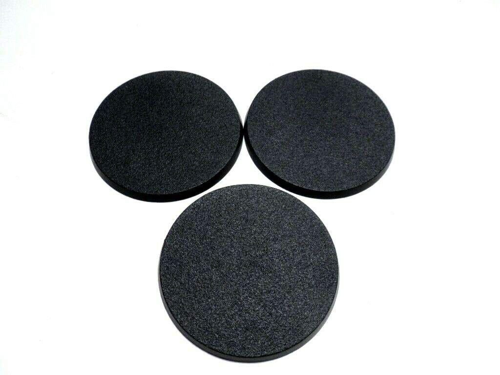 Snapklik.com : Lot Of 3 80mm Round Bases For Warhammer 40k & AoS GW ...
