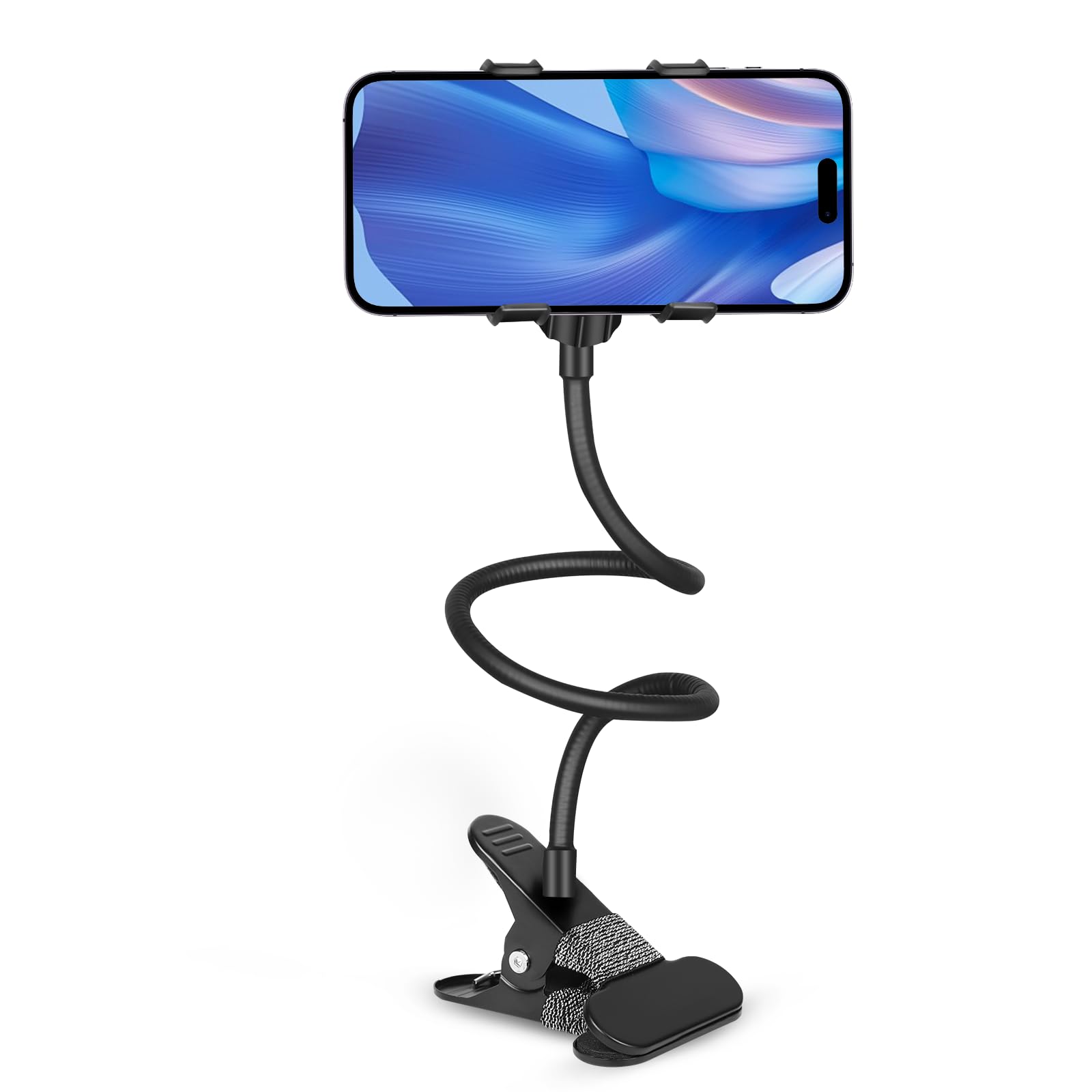 Amazon.com: Kuryai Gooseneck Phone Holder, 360° Adjustable Lazy Bracket ...
