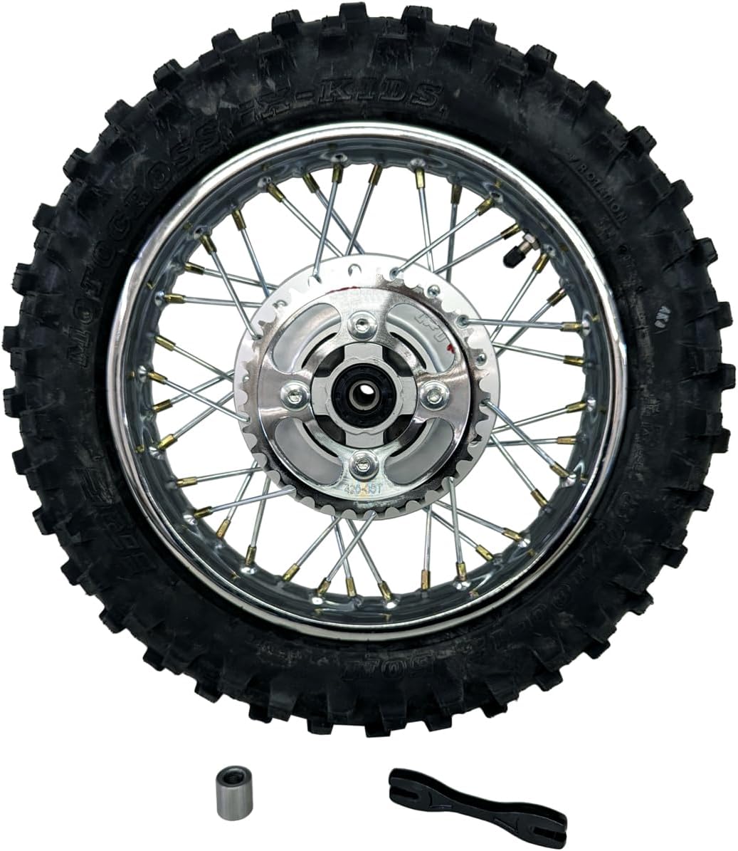 Amazon.com: Complete Rear Rim Wheel Brake Sprocket Assembly with Tire ...