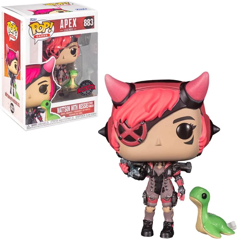 Funko Pop! Apex Legends - Wattson with Nessie Cyber Punked #883 Special ...