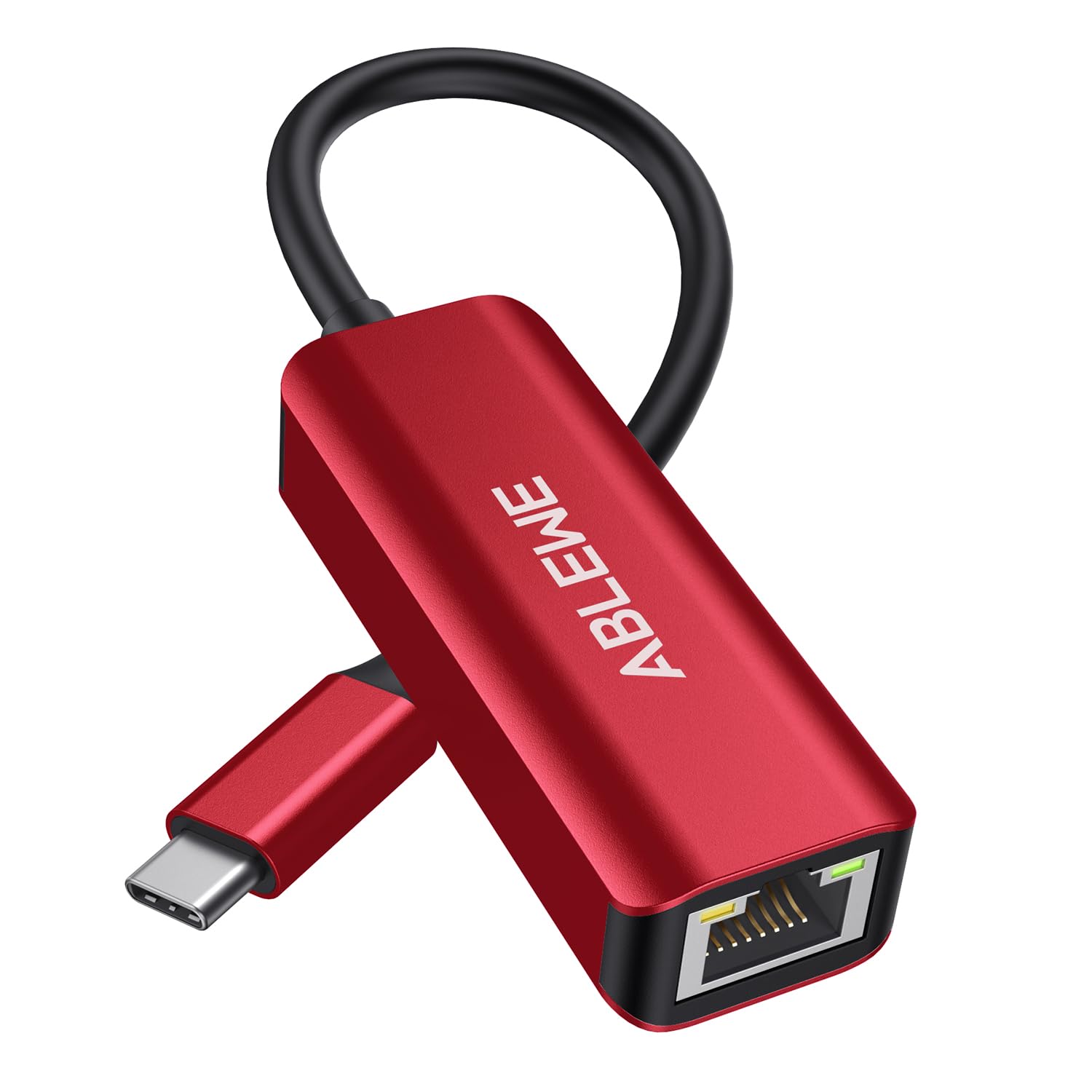 Snapklik.com : ABLEWE USB C To Ethernet Adapter, Type-C To RJ45 Gigabit ...
