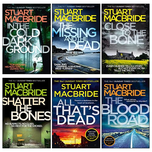 Logan McRae Series (7-12) Collection 6 Books Set By Stuart MacBride ...