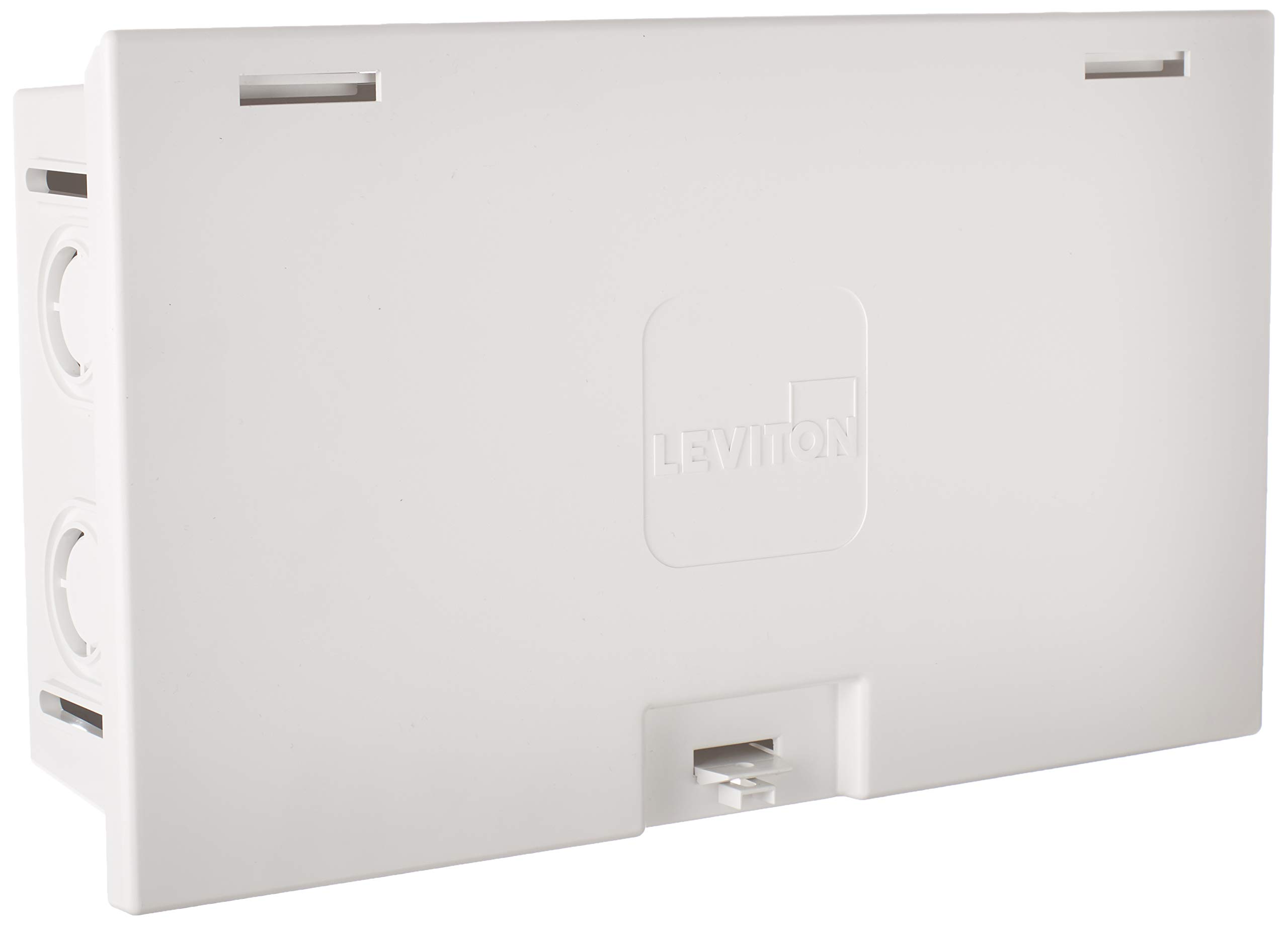 Leviton 47605-MDU 9.01" Compact Structured Media Enclosure with Cover ...