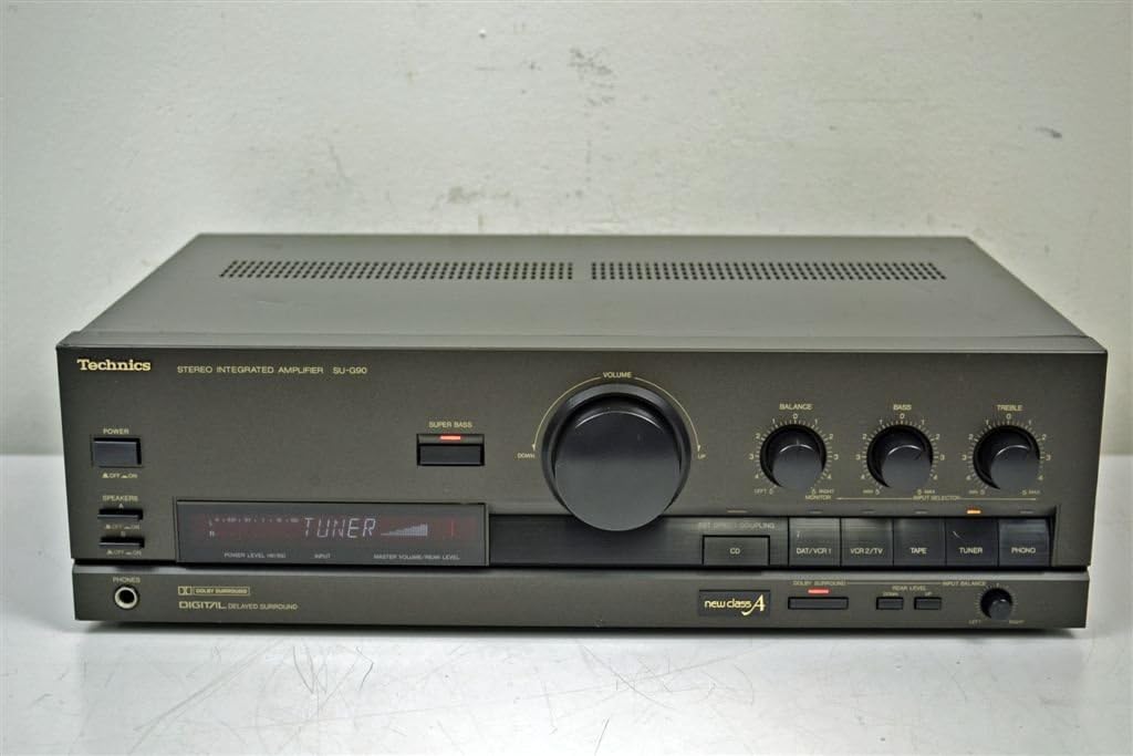 Technics su-g90 Amplificador integrado Dolby Digital Clase A de retraso ...